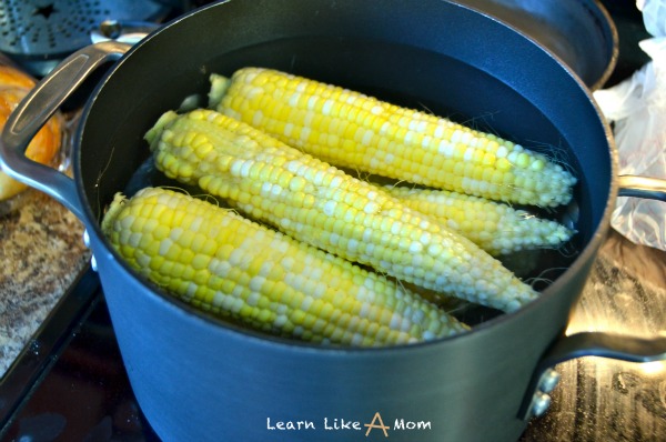 Learn Like A Mom How To Blanch And Freeze Corn Learn Like A Mom 