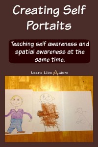 Learn Like A Mom! Creating Self Portraits - Learn Like A Mom!
